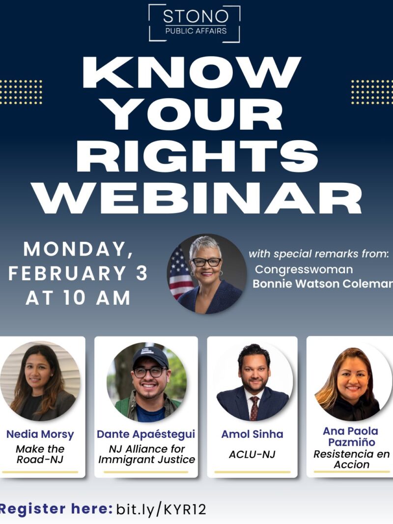 Know Your Right Webinar - ACLU of New Jersey